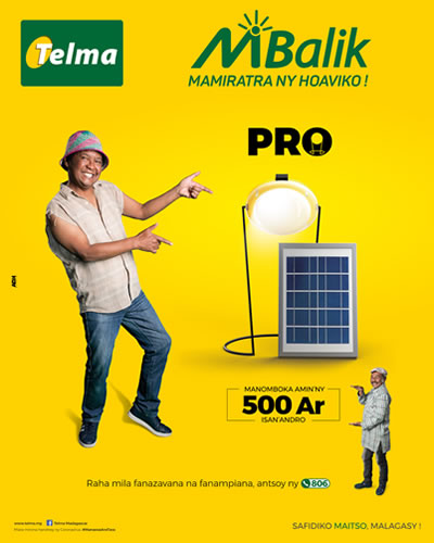Lanterne solaire portable MBalik Pro | MBalik